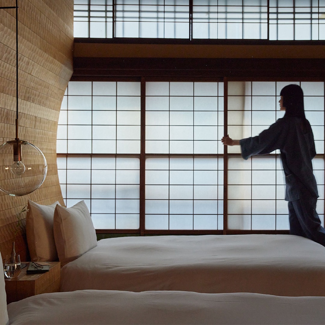 imagem de um ryokan