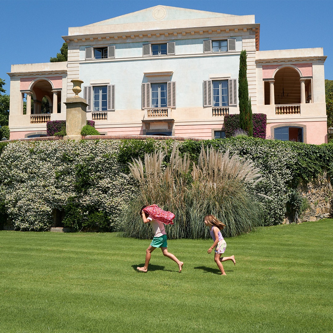 Imagem de uma villa